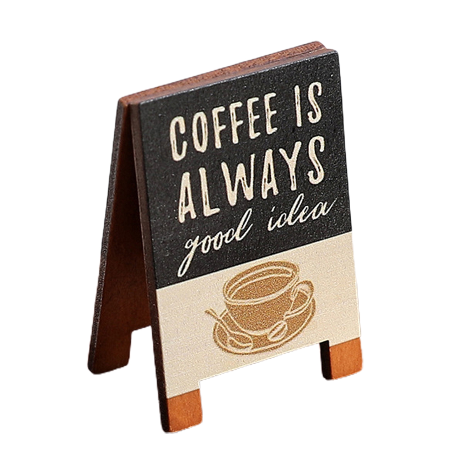 Trayknick Wooden Desk Organizer Vintage Style Desk Note Holder for To ...