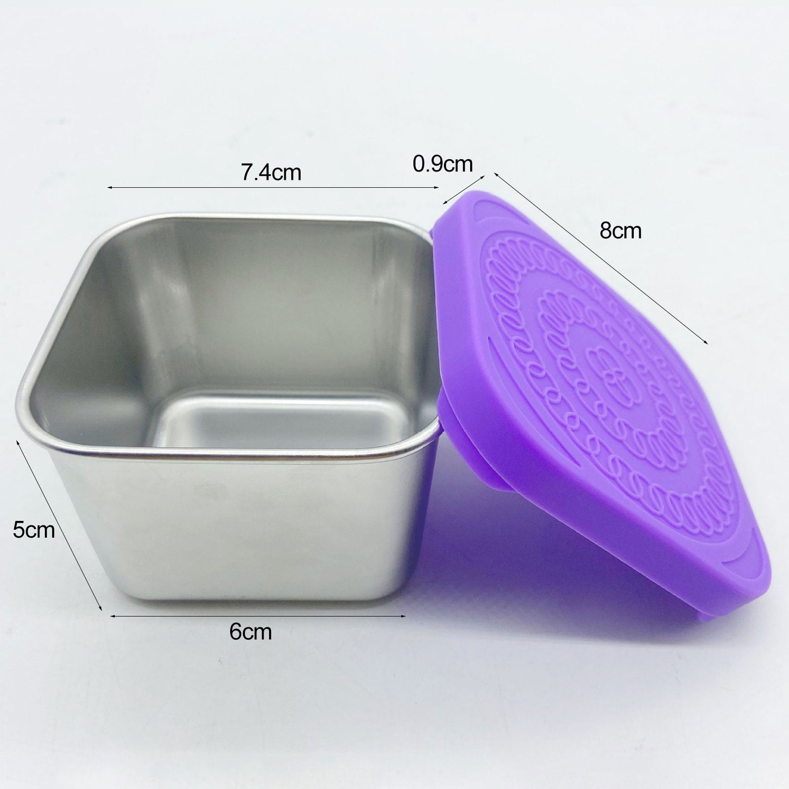 Trayknick Yogurt Storage Container 1 Set Sauce Cup Leakproof Portable ...