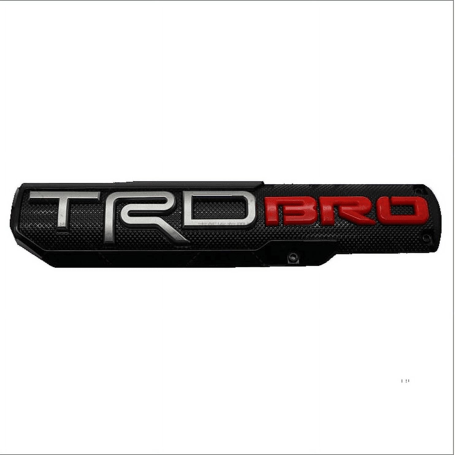 Trd Pro/Off Road/Bro/Sport Door Emblem Abs Sticker Badge Fits Toyota ...