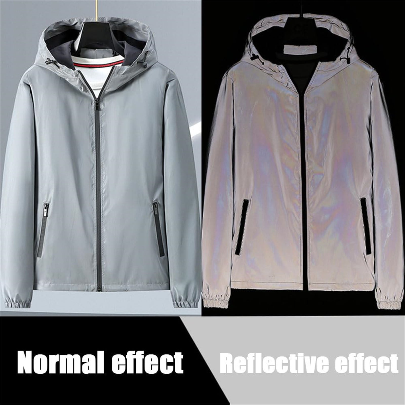 TrdSipl Chromashift Reflective Windbreaker Jackets for Men – 2025 New ...