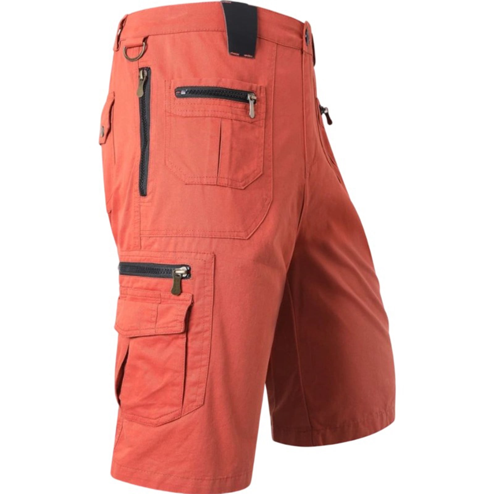 TrdSipl Mens Tactical Shorts Knee Length Elastic Waistband Short ...
