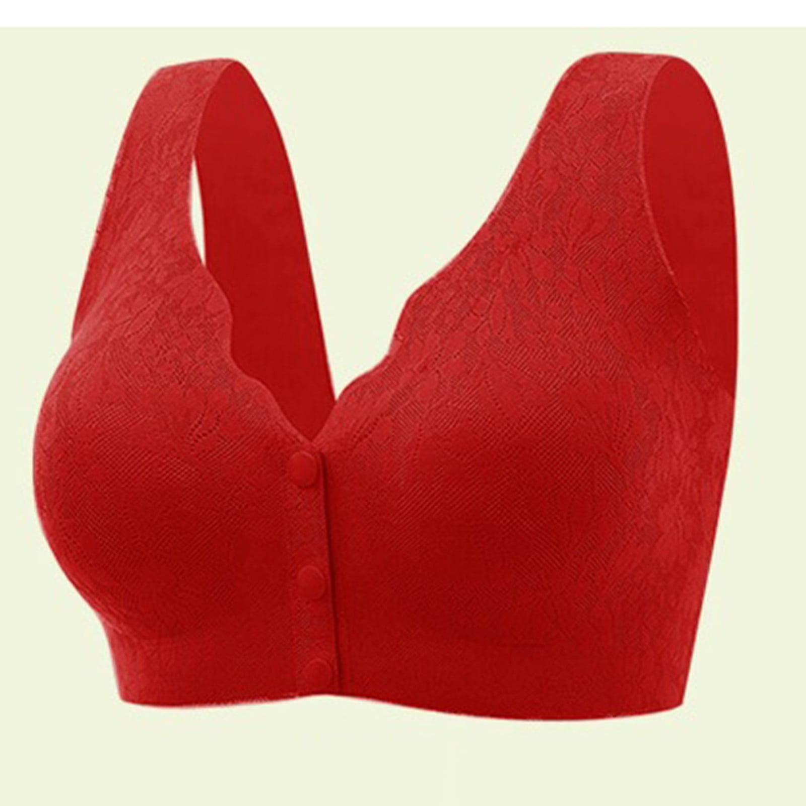 TrdSipl Older Women's Bras Without Underwire Front Closure Bra ...