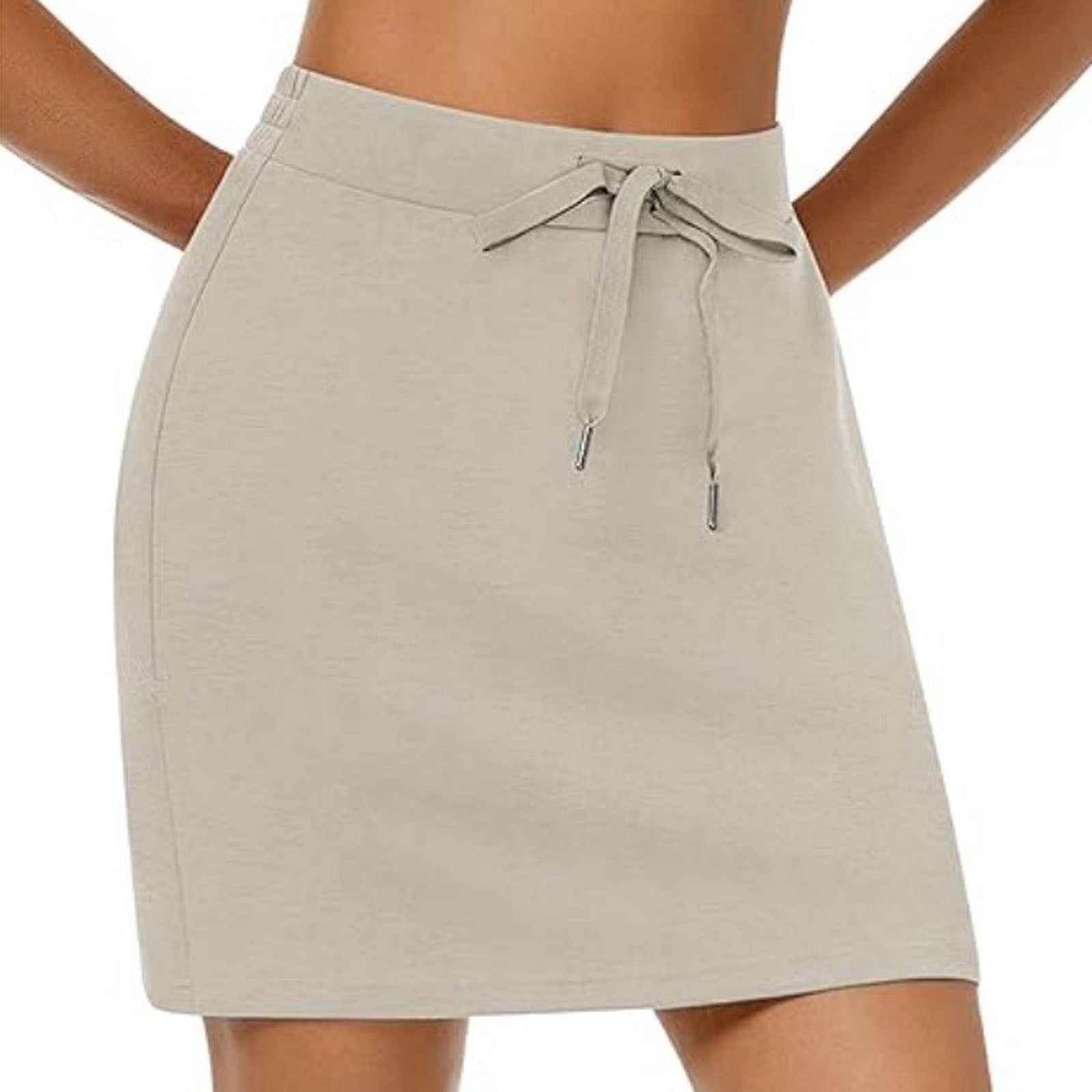 TrdSipl Tennis Skorts for Women with Pockets Classic Drawstring ...