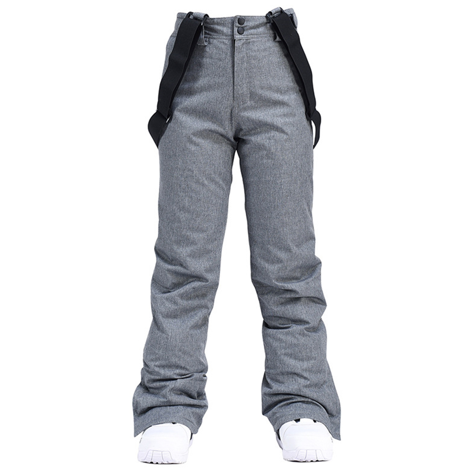 TrdSipl Womens Detachable Ski Bib Pants 2025 Winter Outdoor Windproof ...