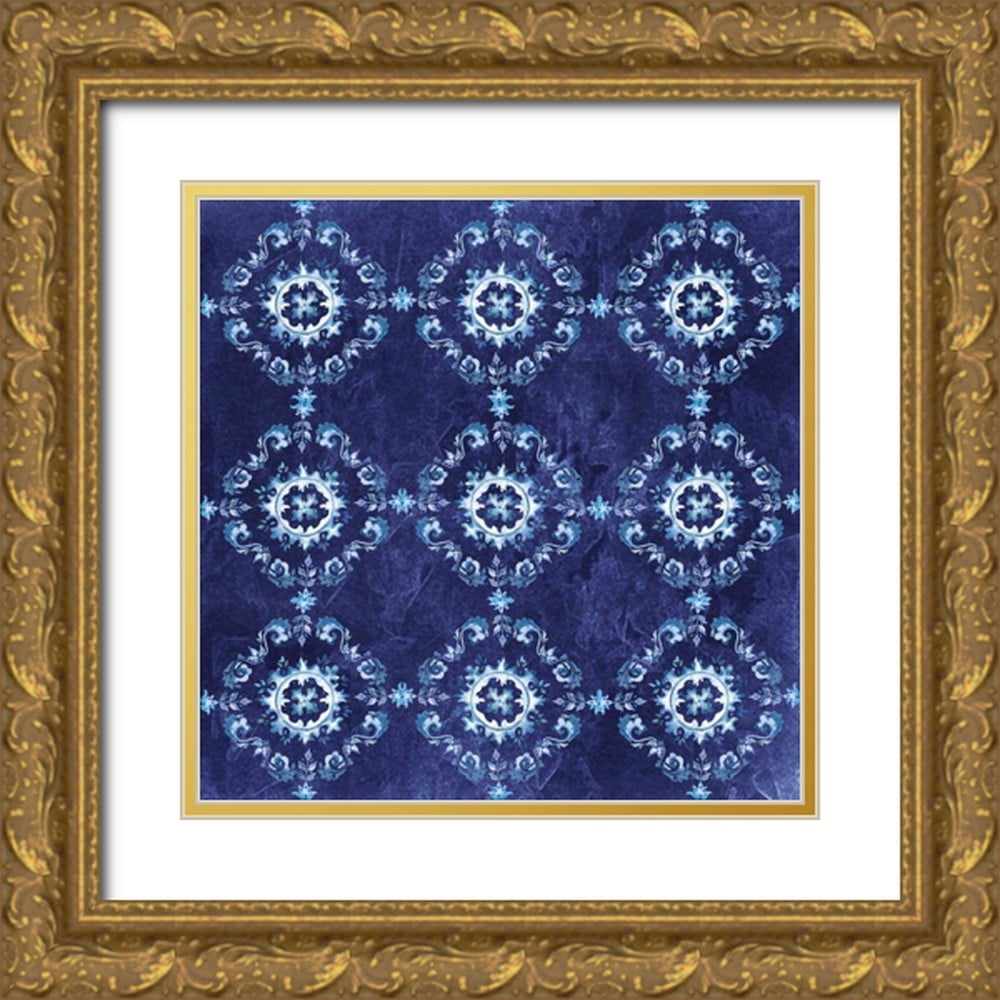 Tre Sorelle Studios 12x12 Gold Ornate Wood Framed with Double Matting Museum Art Print Titled ...