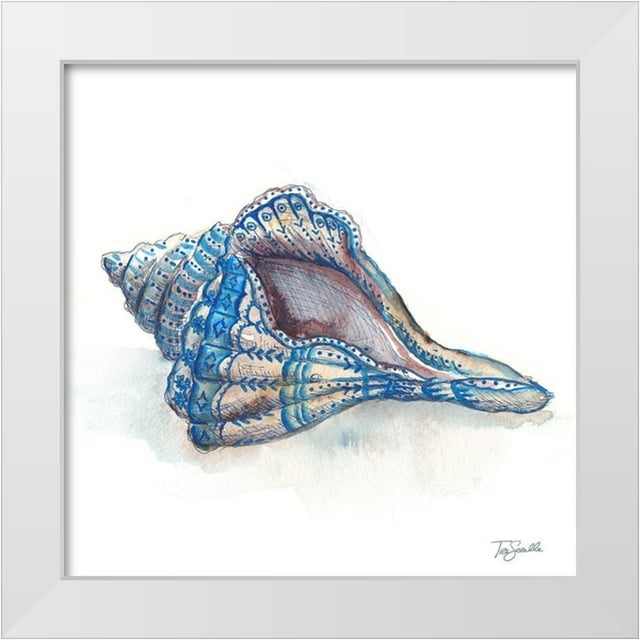 Tre Sorelle Studios 12x12 White Modern Wood Framed Museum Art Print ...