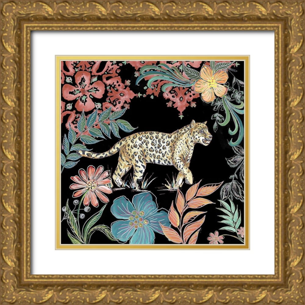 Tre Sorelle Studios 15x15 Gold Ornate Wood Framed with Double Matting Museum Art Print Titled ...