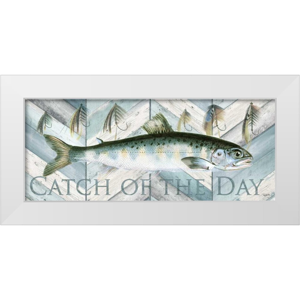 Tre Sorelle Studios 18x10 White Modern Wood Framed Museum Art Print ...