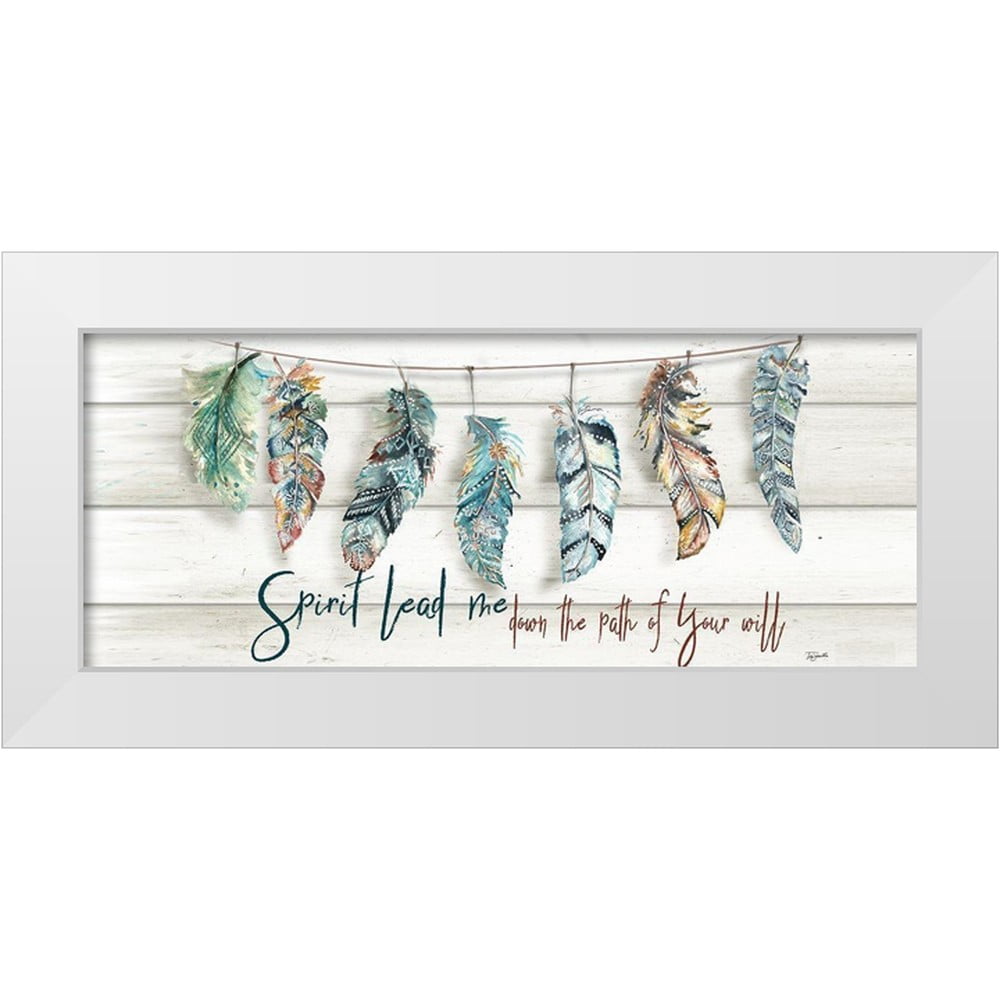 Tre Sorelle Studios 18x10 White Modern Wood Framed Museum Art Print ...