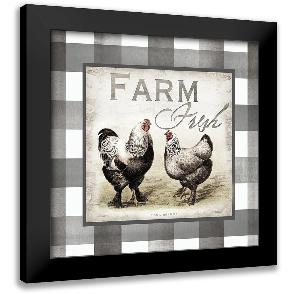 Tre Sorelle Studios 20x20 Black Modern Framed Museum Art Print Titled ...