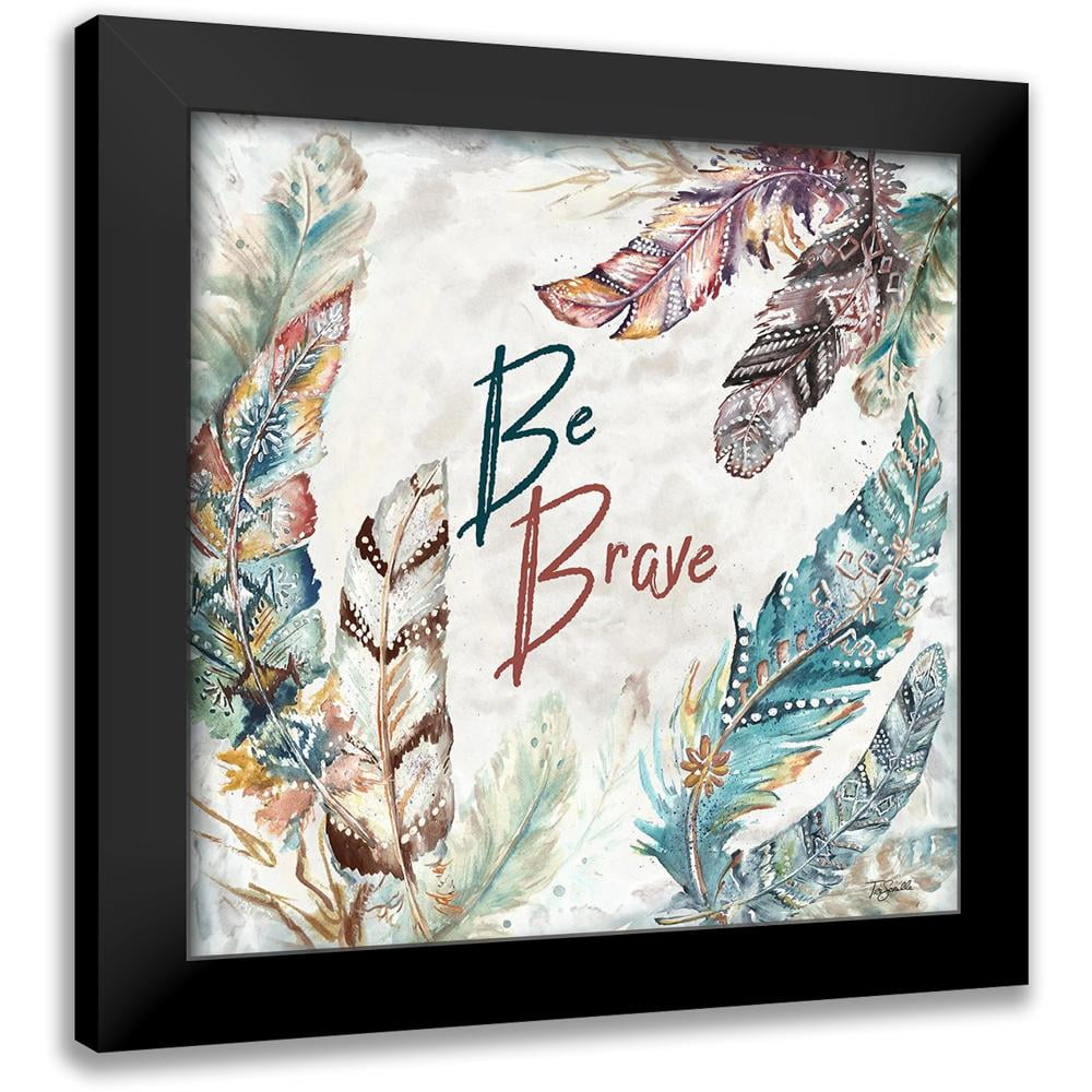 Tre Sorelle Studios 20x20 Black Modern Framed Museum Art Print Titled ...
