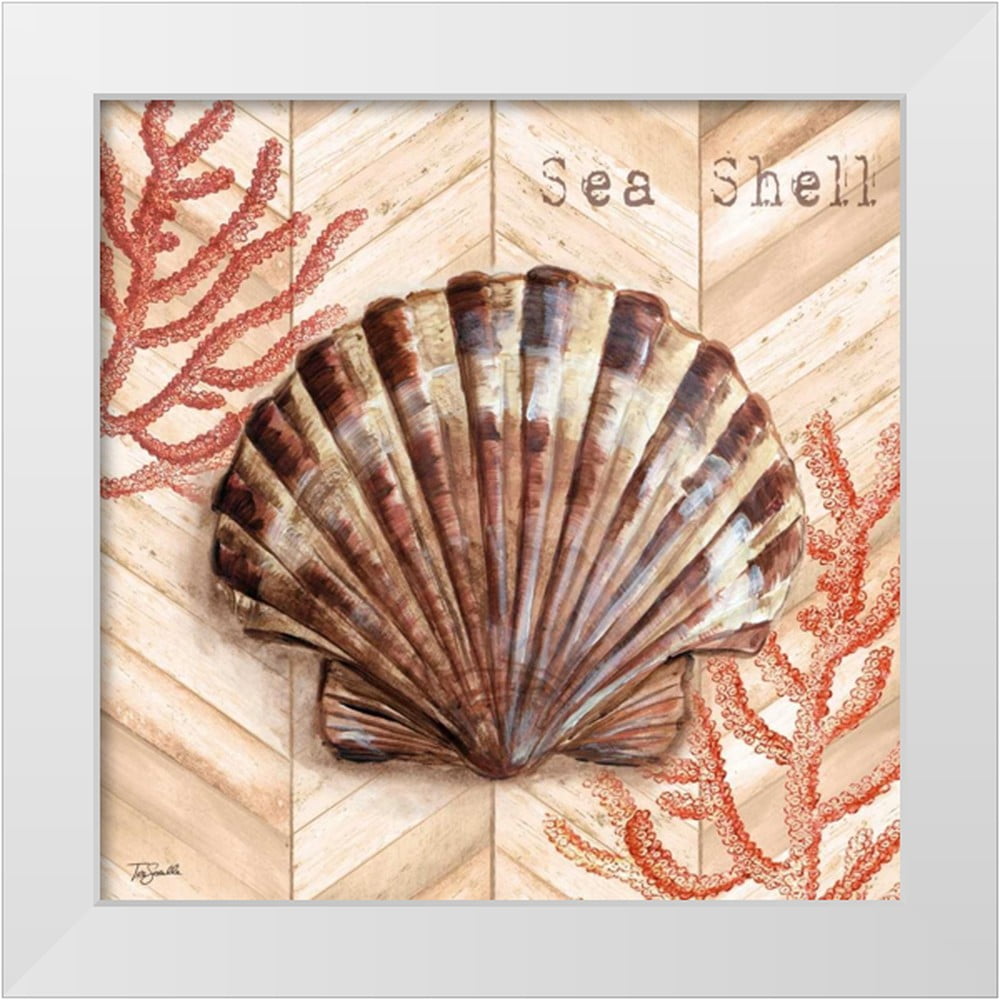 Tre Sorelle Studios 20x20 White Modern Wood Framed Museum Art Print ...