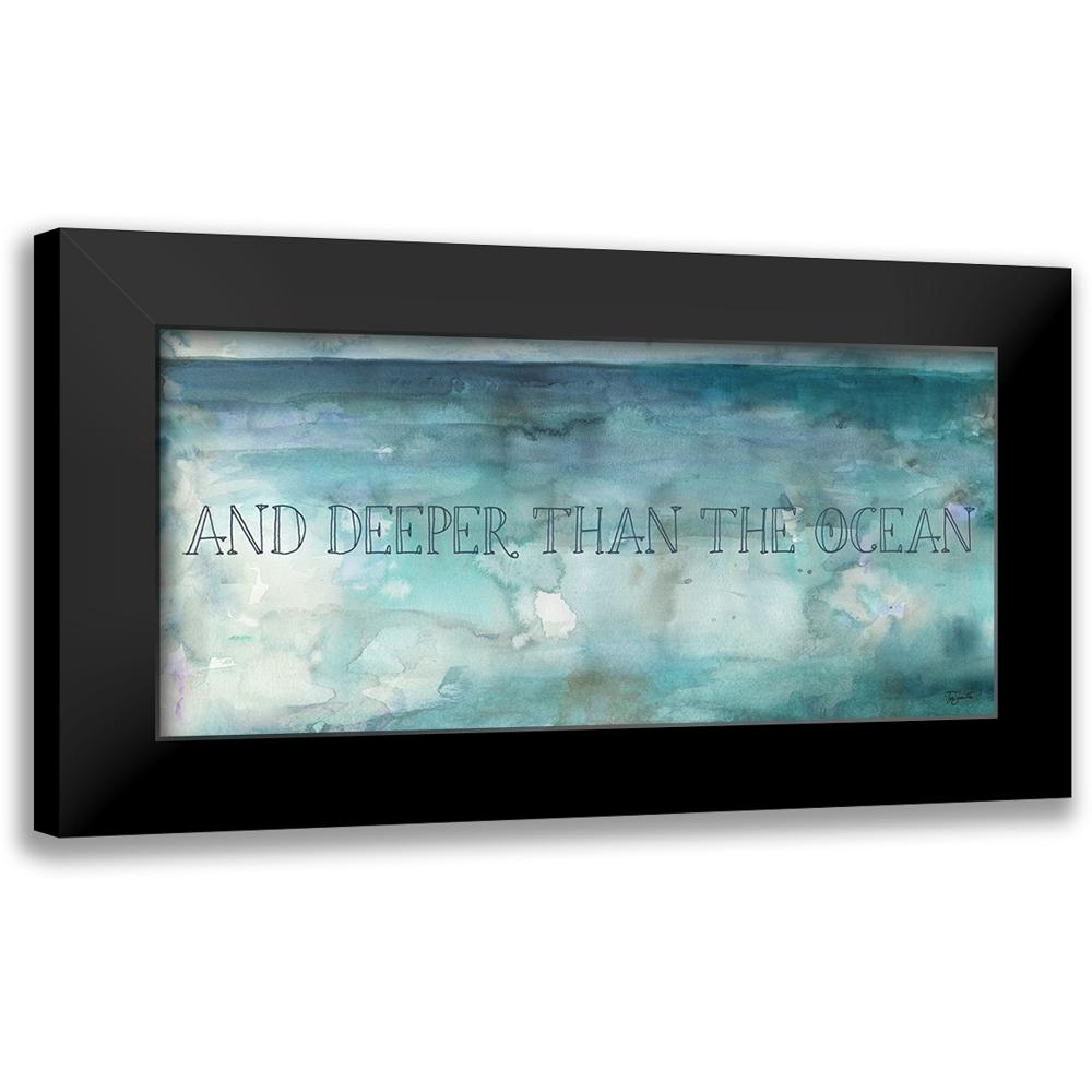 Tre Sorelle Studios 24x13 Black Modern Framed Museum Art Print Titled ...