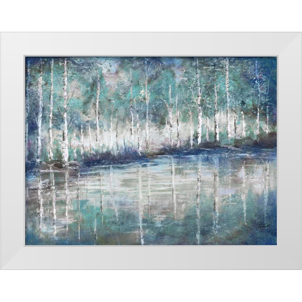 Tre Sorelle Studios 24x19 White Modern Wood Framed Museum Art Print ...
