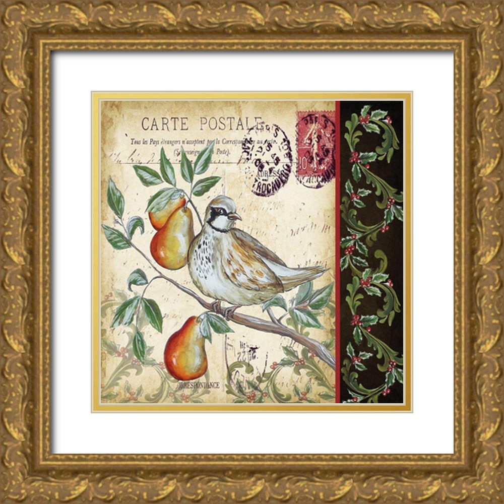 Tre Sorelle Studios 26x26 Gold Ornate Wood Framed with Double Matting ...