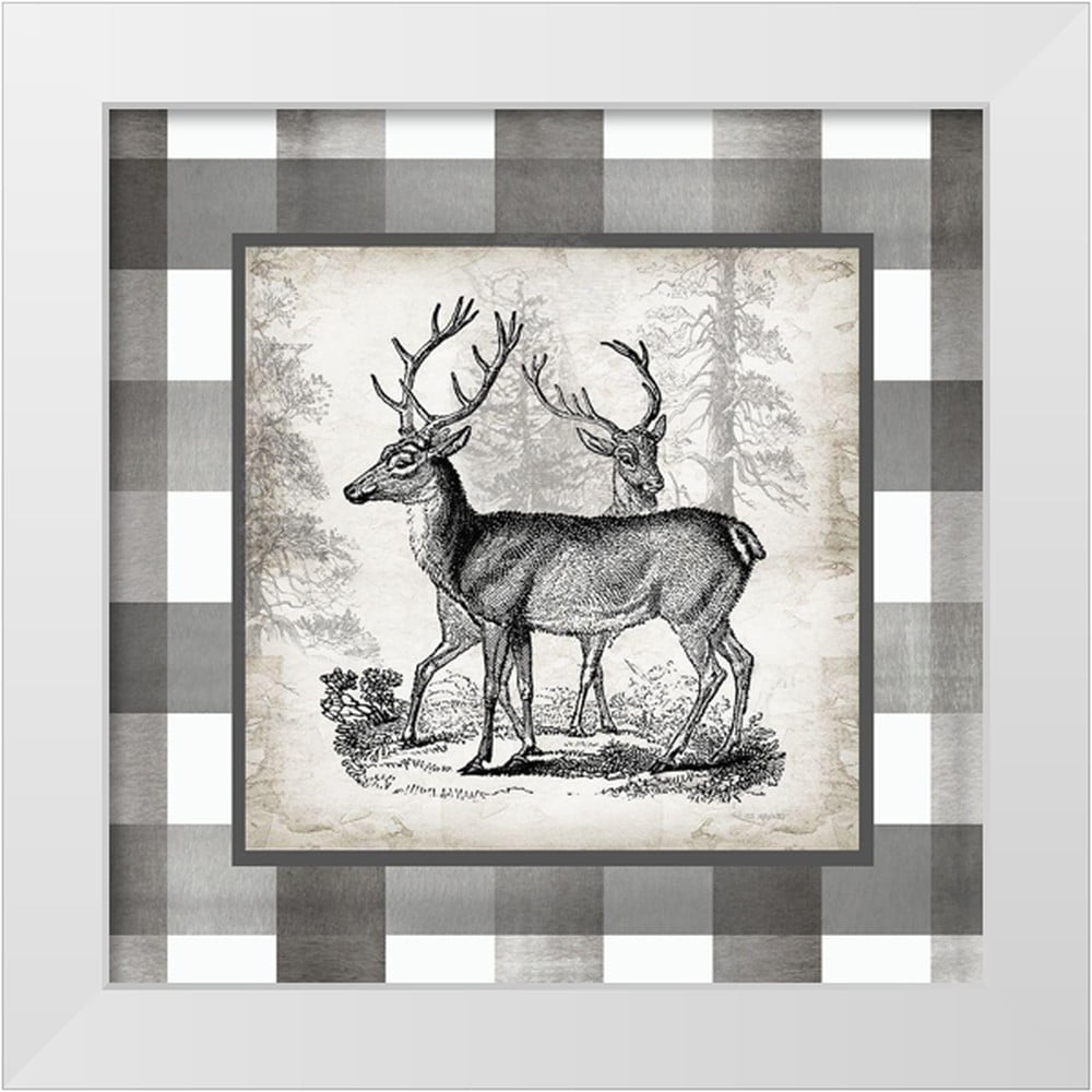 Tre Sorelle Studios 26x26 White Modern Wood Framed Museum Art Print ...