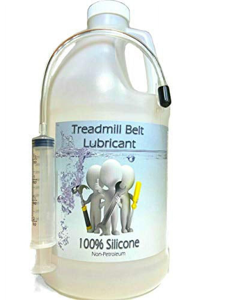 TreadLife Fitness 100% Silicone Treadmill Lubricant - 64oz - Easy to ...