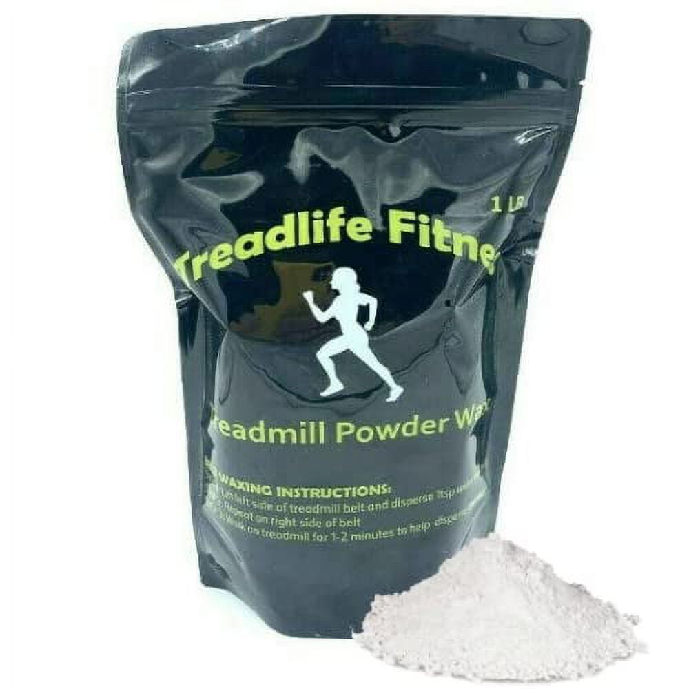 TreadLife Fitness Powder Wax - Dry Treadmill Belt Wax - 1 LB - Bulk Bag ...