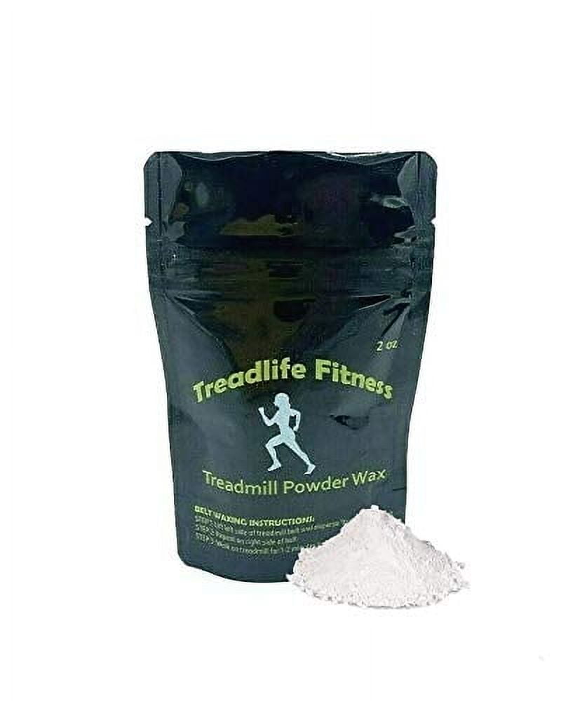 TreadLife Fitness Powder Wax - Dry Treadmill Belt Wax - 1oz - 3 ...