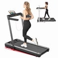 Treadmill with Auto Incline 3 in 1 Folding Handle handrail, Under Desk ...
