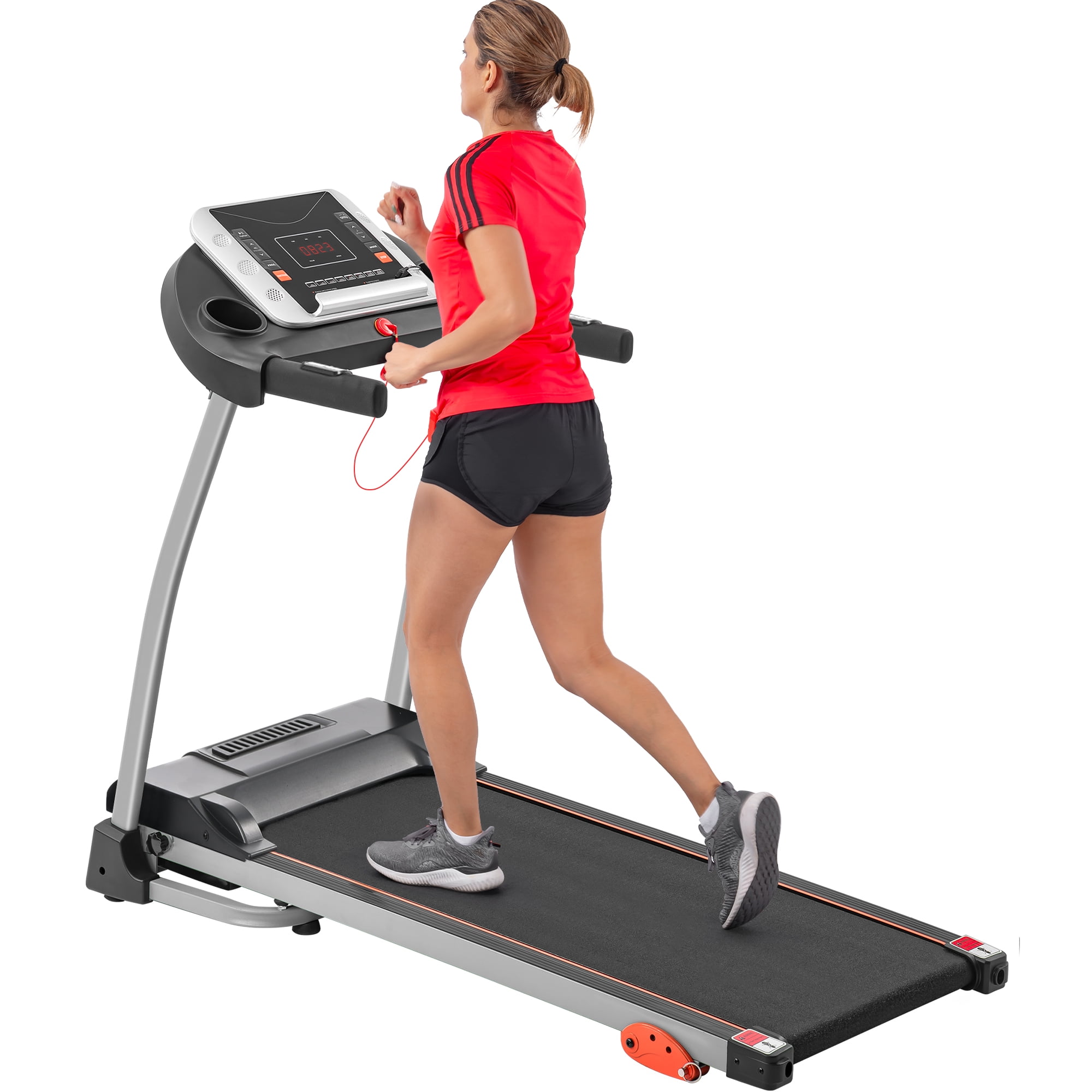 Treadmill with Handles, 2.5 HP Treadmills for Home Small Spaces, 3 ...