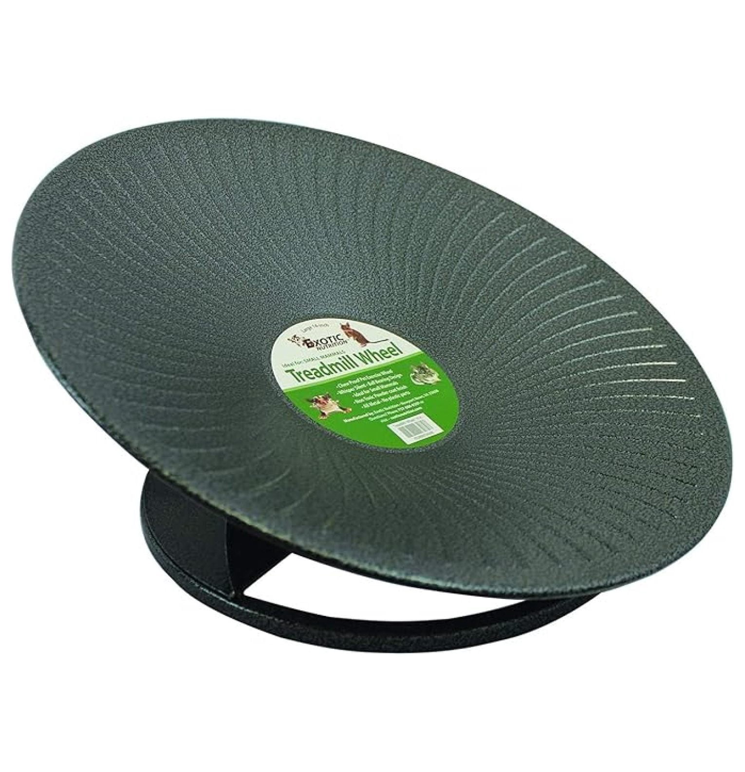 Treadmill Wheel 11" Black - All-Metal Exercise Wheel - Chinchillas ...