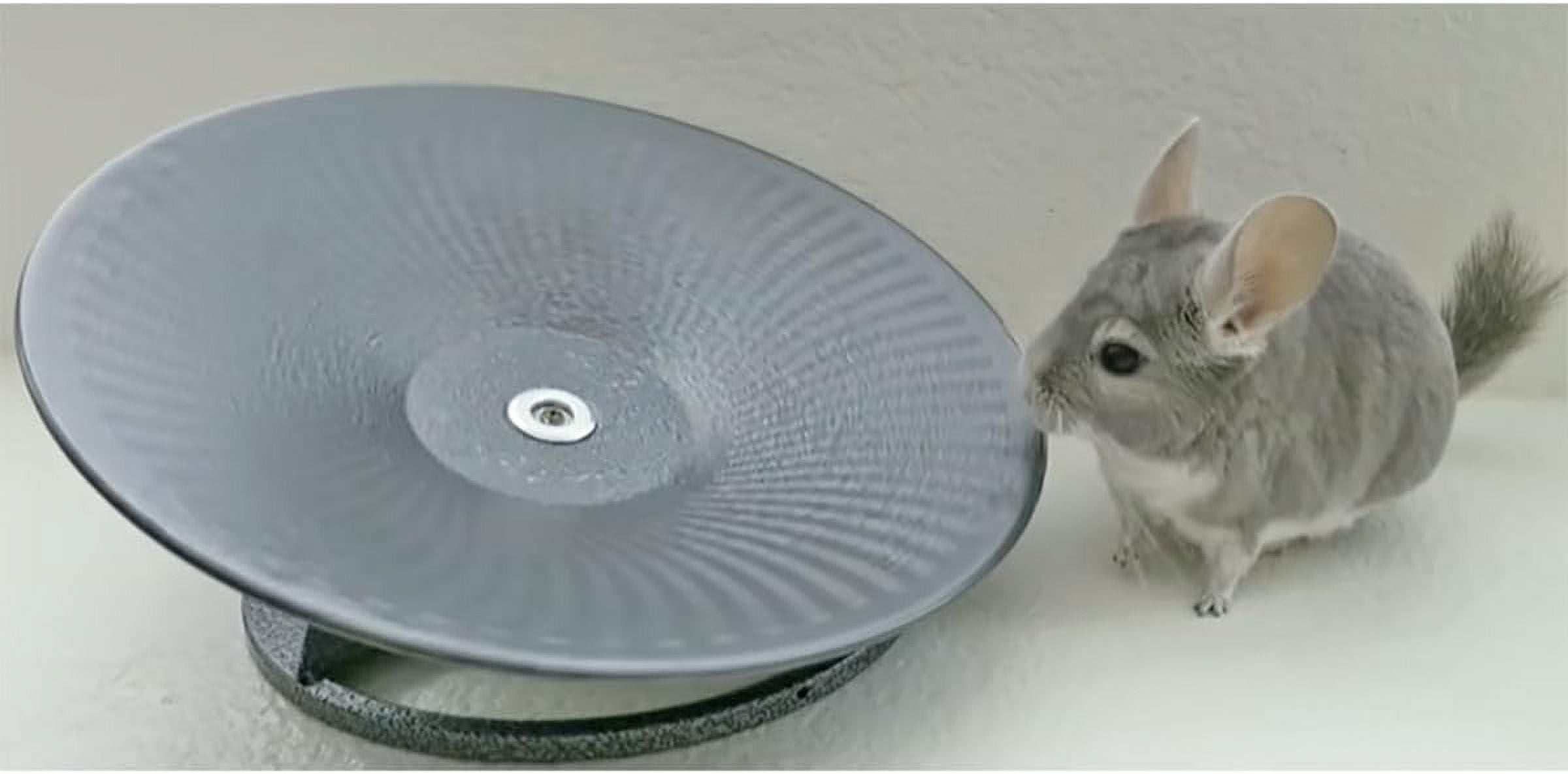 Treadmill Wheel 14" Black - All Metal Exercise Wheel for Chinchillas ...