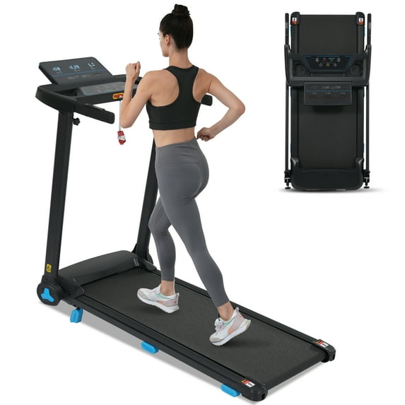Treadmill with Incline, 3.0HP Quiet Foldable Treadmills for Home, 10.0 ...