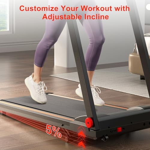 Treadmills for Home with Incline Foldable Treadmill for Home Small ...