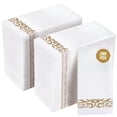 Treamon Disposable Linen Feel Paper Napkins for Weddings and Events ...