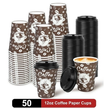 Waxed Paper Water Cups, 5oz, 100/Pack, Cold Drink, Multi-Colored Design ...