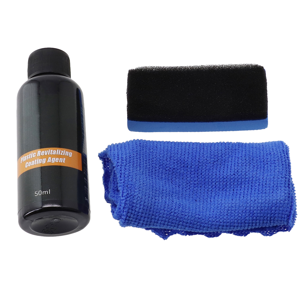Treasa 50ml Car Nano Plastic Revitalizing Coating Plastic Agent Car ...