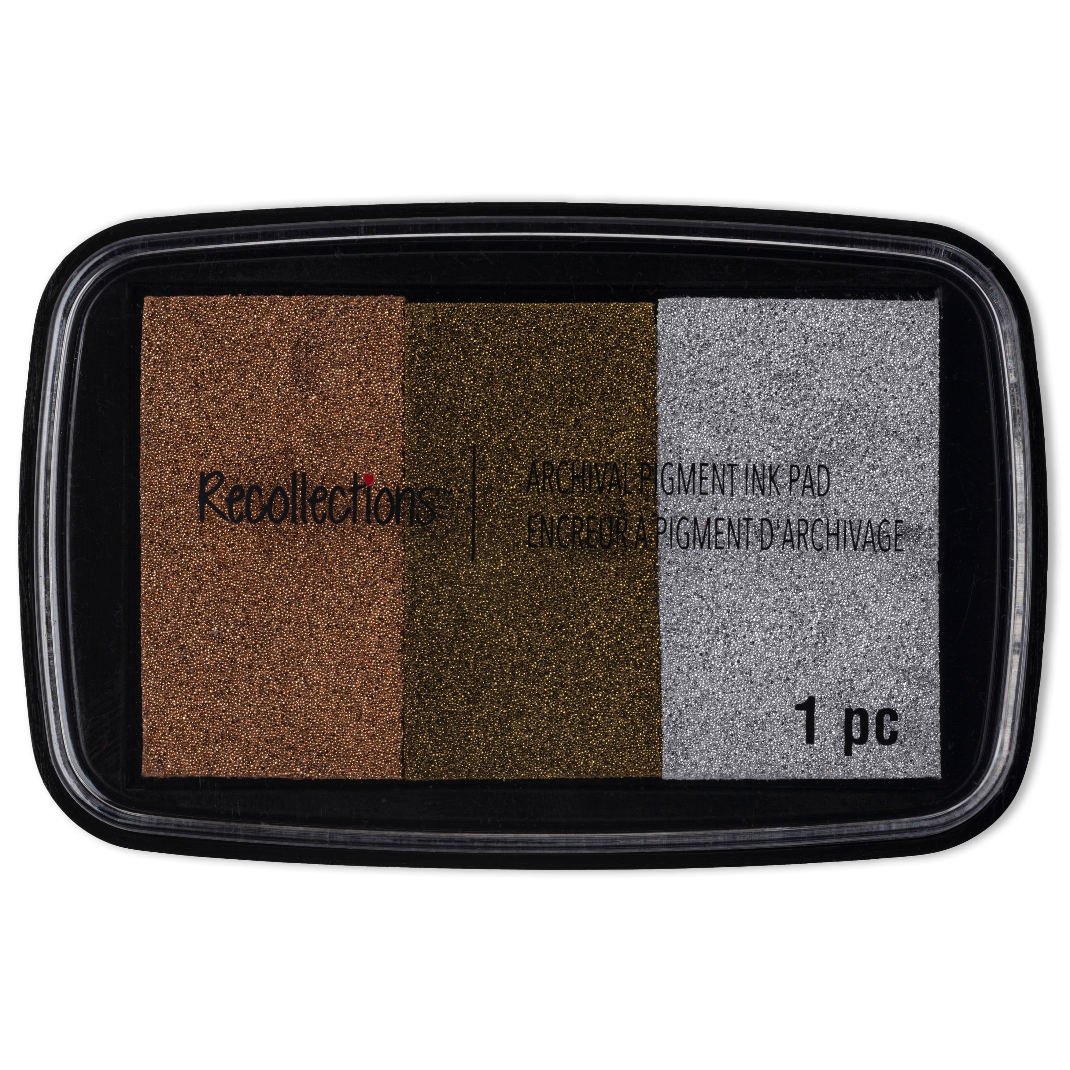 Treasure 3-Color Metallic Ink Pad by Recollections™ - Walmart.com