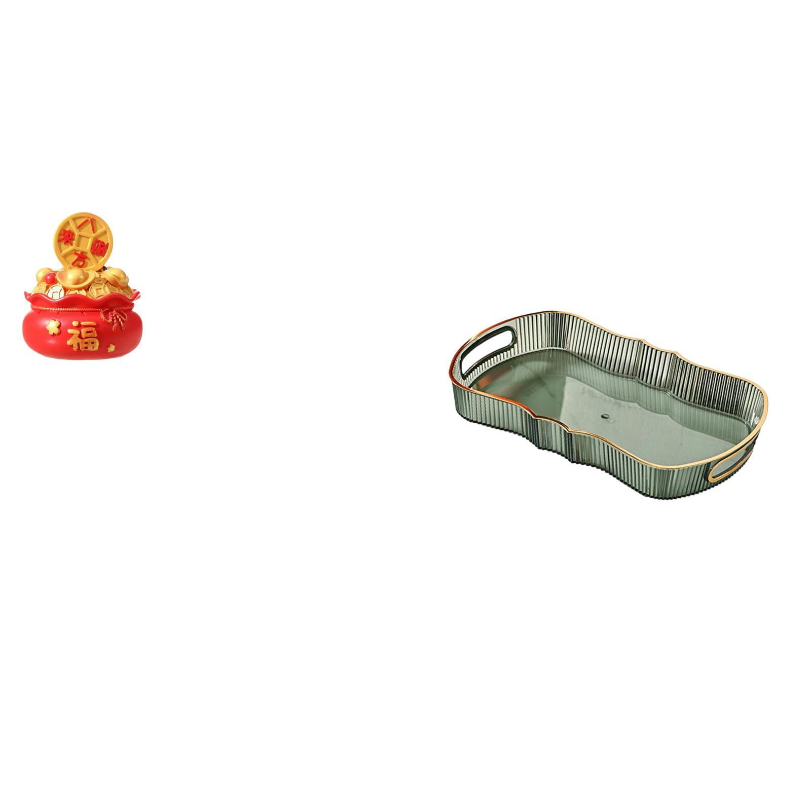 Treasure Basin Statue Storage Tray Rectangle Serving Tray Sturdy Resin ...