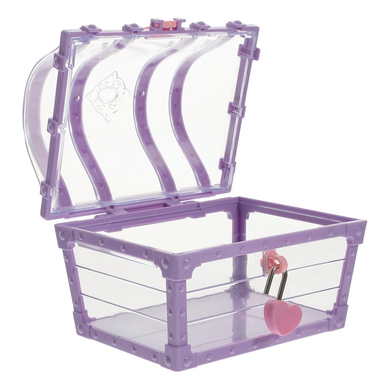 Treasure Chest Kids Jewelry Boxes Make up Halloween Embellishments for Little Girls Toys Child Toddler