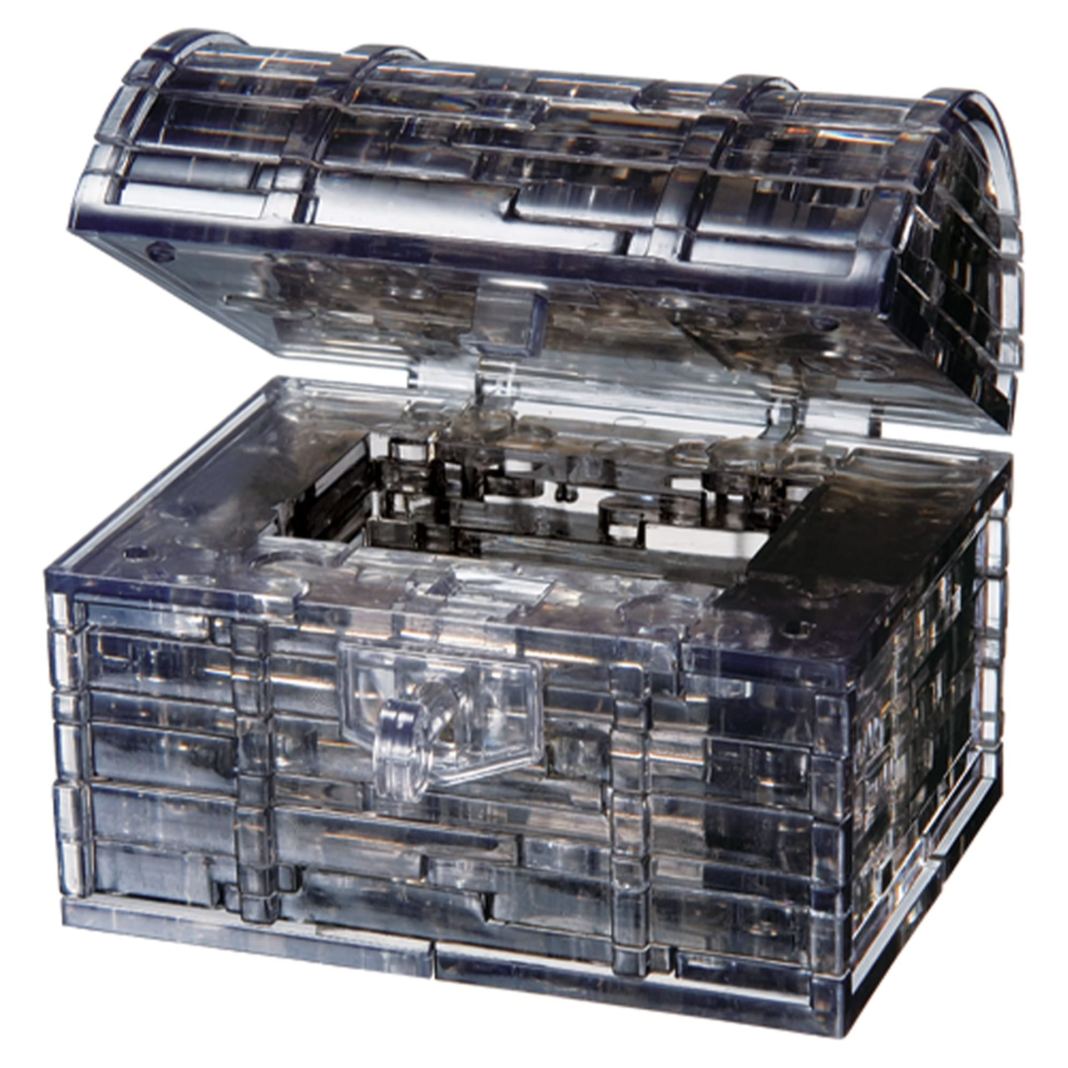 Treasure Chest Original 3D Crystal Puzzle from BePuzzled, Ages 12 and ...