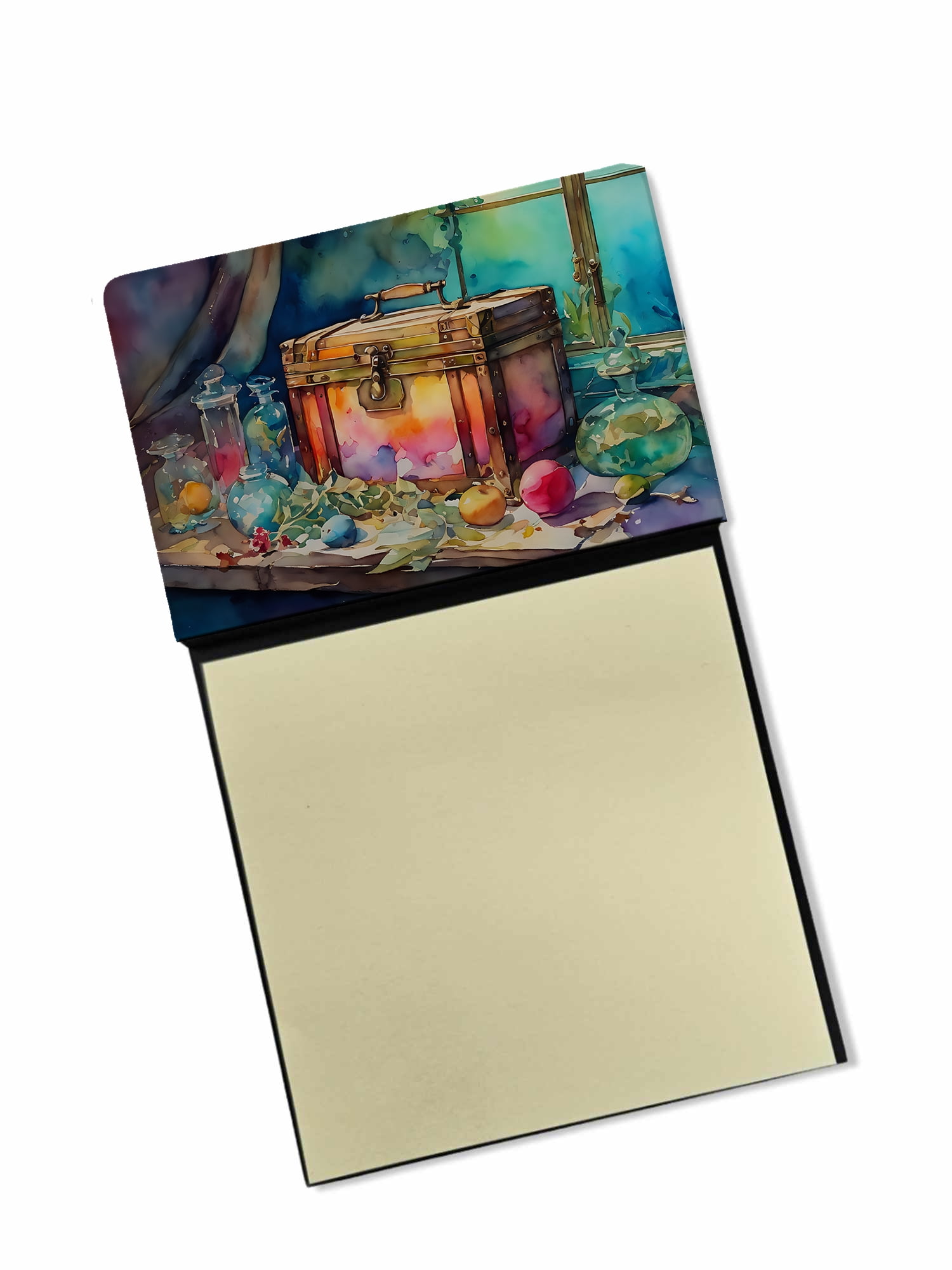 Treasure Chest Sticky Note Holder 3.25 in x 5.25 in - Walmart.com