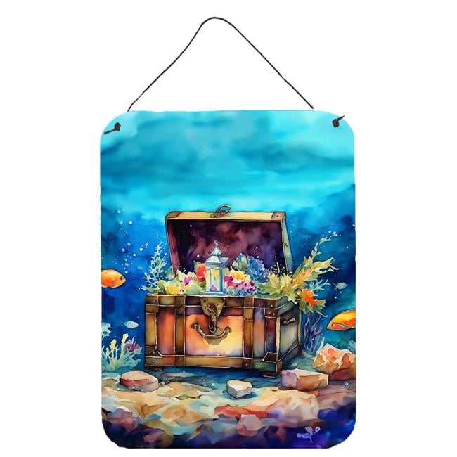 Treasure Chest Wall or Door Hanging Prints 12 in x 16 in - Walmart.com