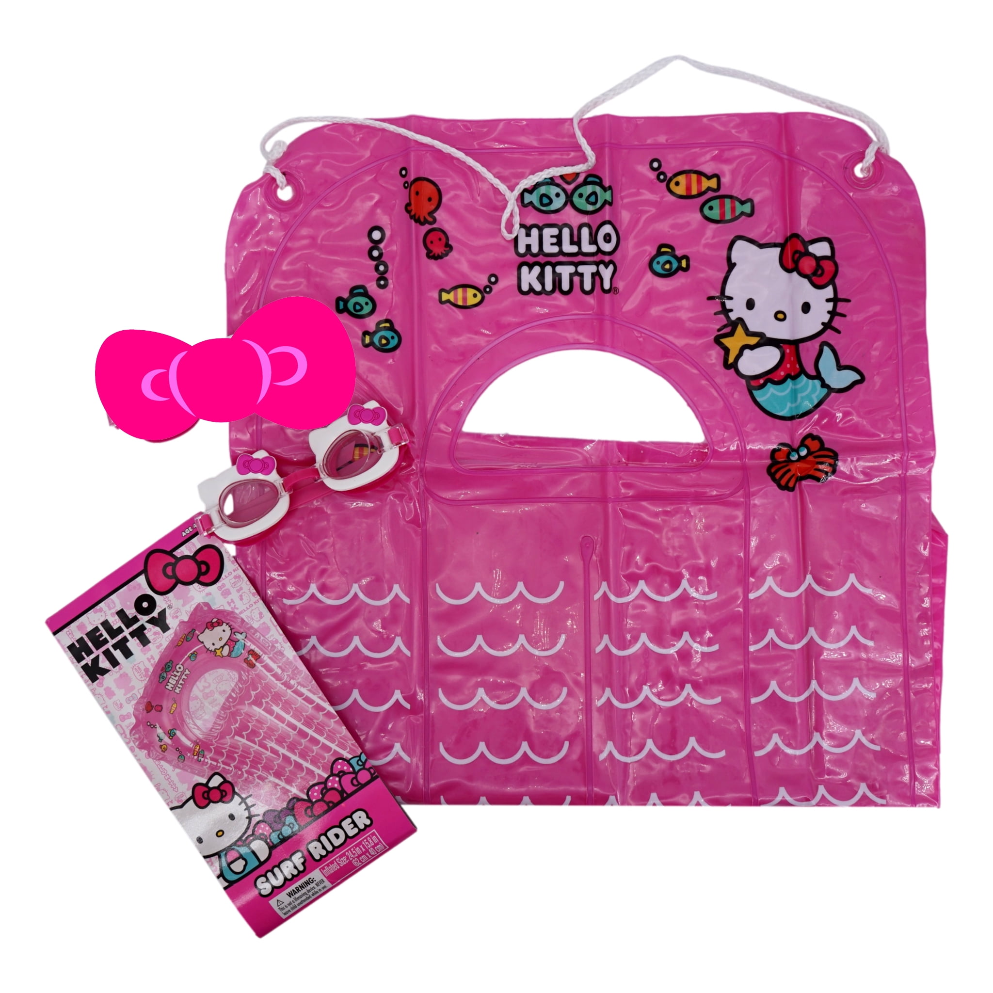 Treasure Co Trio Hello Kitty Inflatable Swim Float Set Kids, Silicone ...