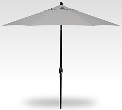 Treasure Garden 9’ Deluxe Auto-Tilt Market Umbrella | Sunbrella® Fade ...