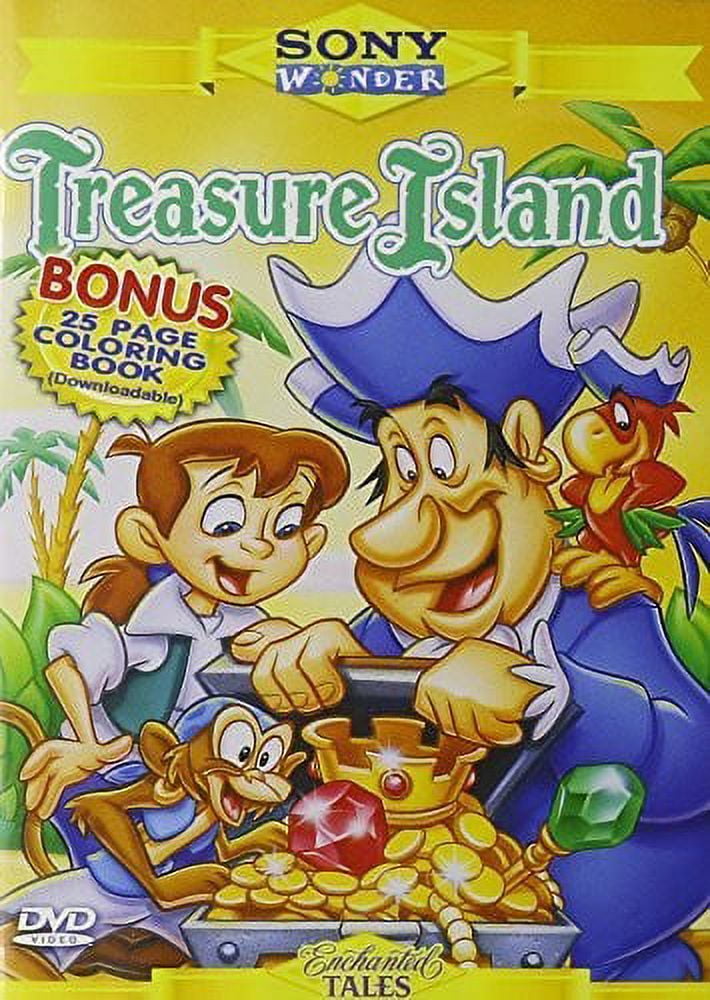Treasure Island (DVD), TGG Direct, Animation - Walmart.com