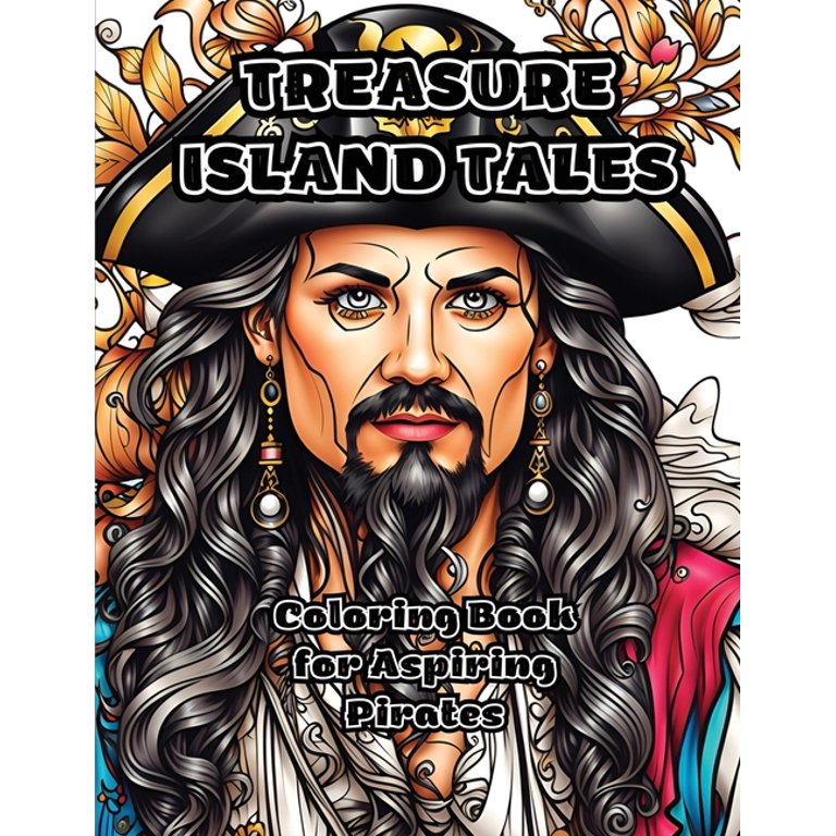 coloring book pirates