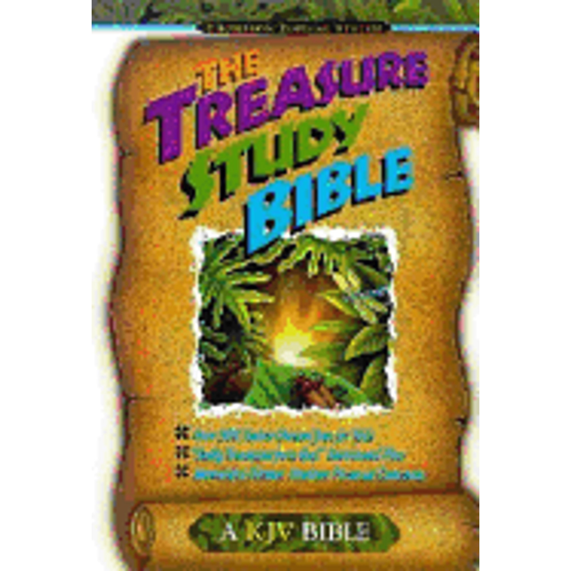 Pre-Owned Treasure Study Bible-KJV (Hardcover) 0887073867 9780887073861 ...