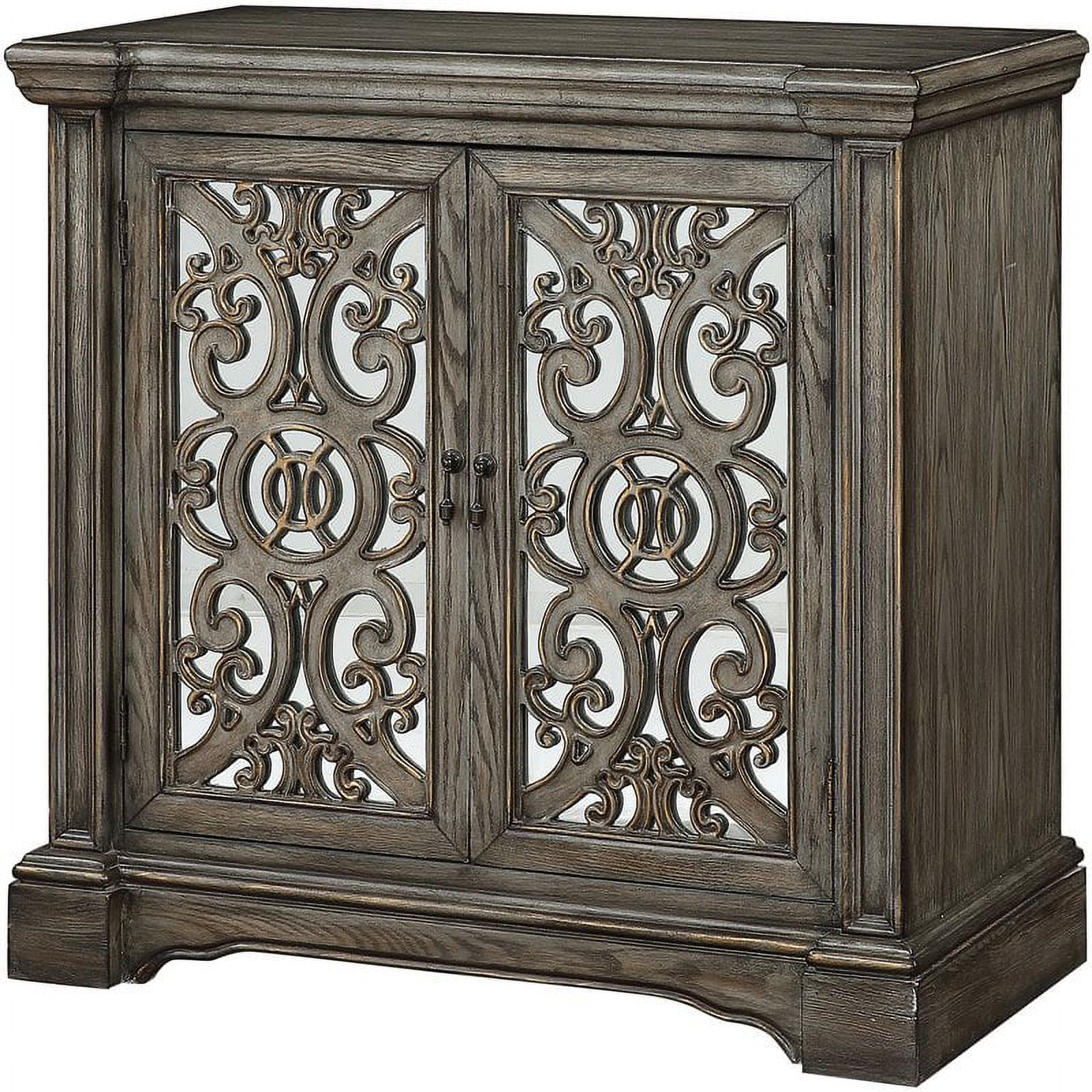 Treasure Trove Savannah Mist Blue-Grey 2-Door Cabinet - Walmart.com