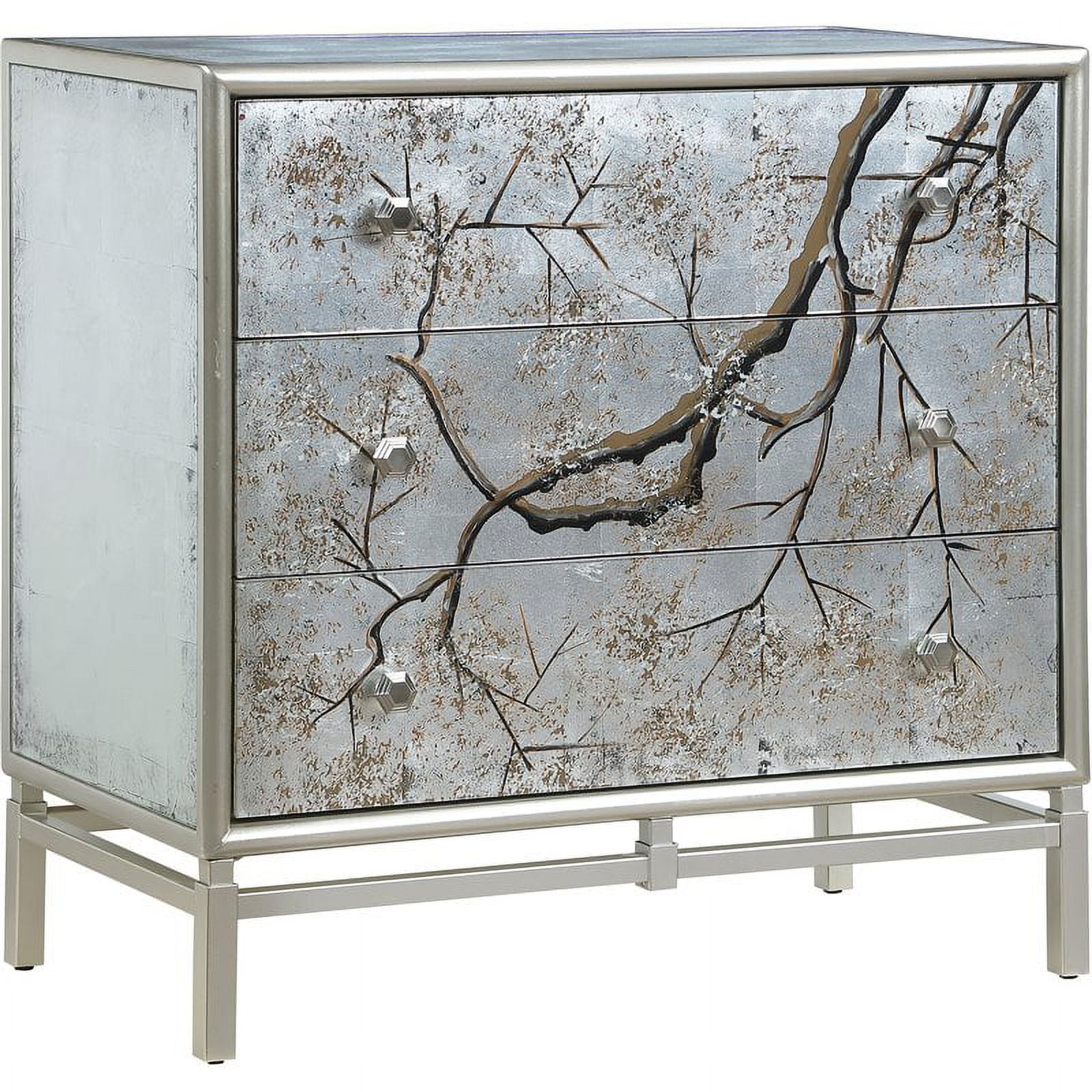 Treasure Trove Silvermist Winter Forest 3-Drawer Chest - Walmart.com