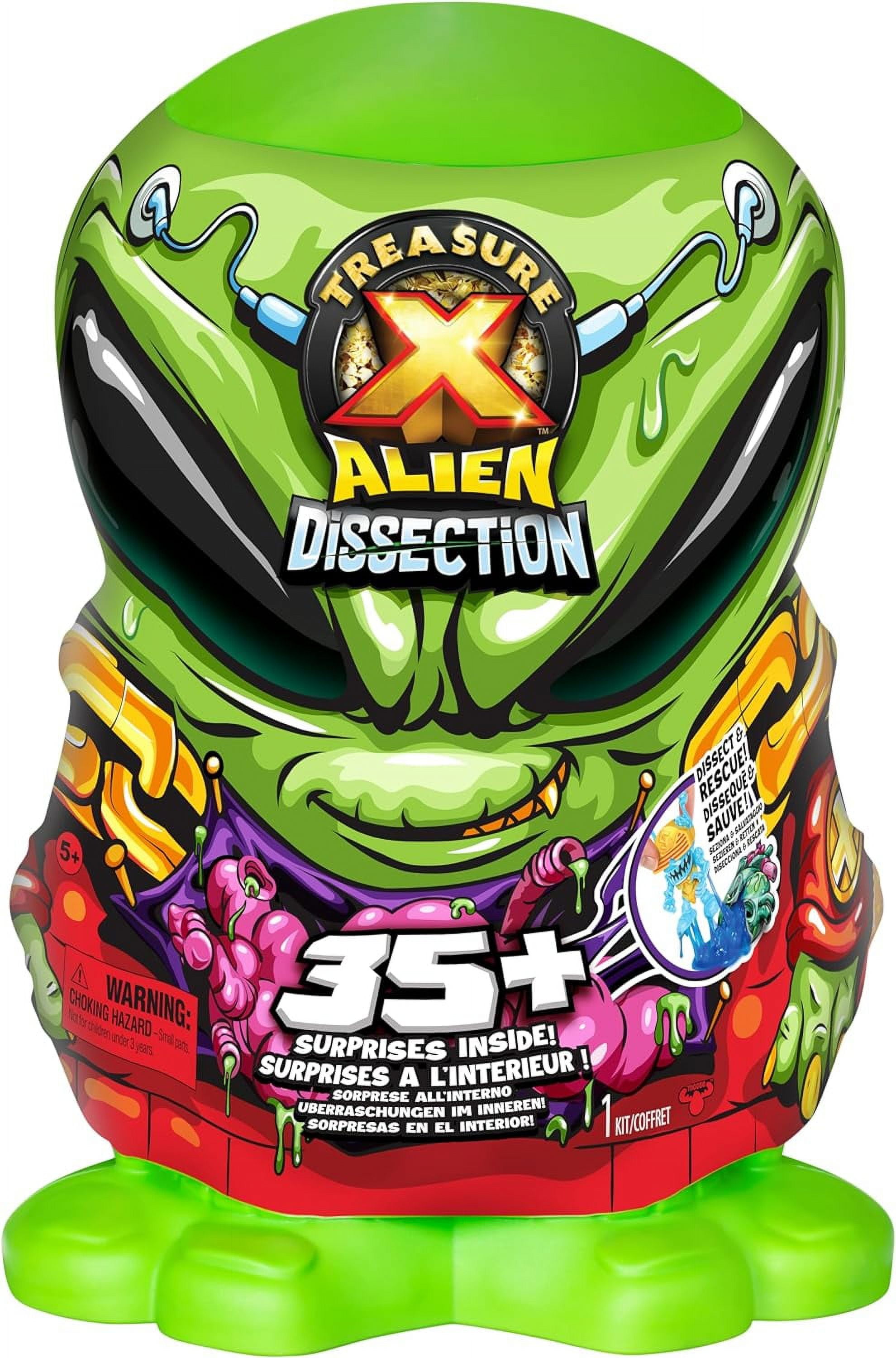 Treasure X Mega Alien Dissection Toy Playset with 35+ Surprises ...