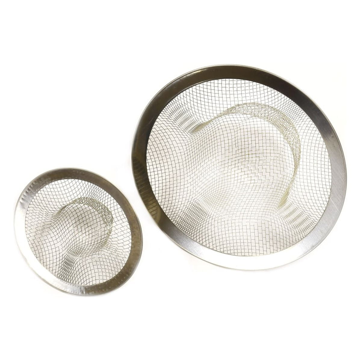 TreasureGurus Stainless Steel Bathroom Bathtub Drain Strainer, Hair and ...