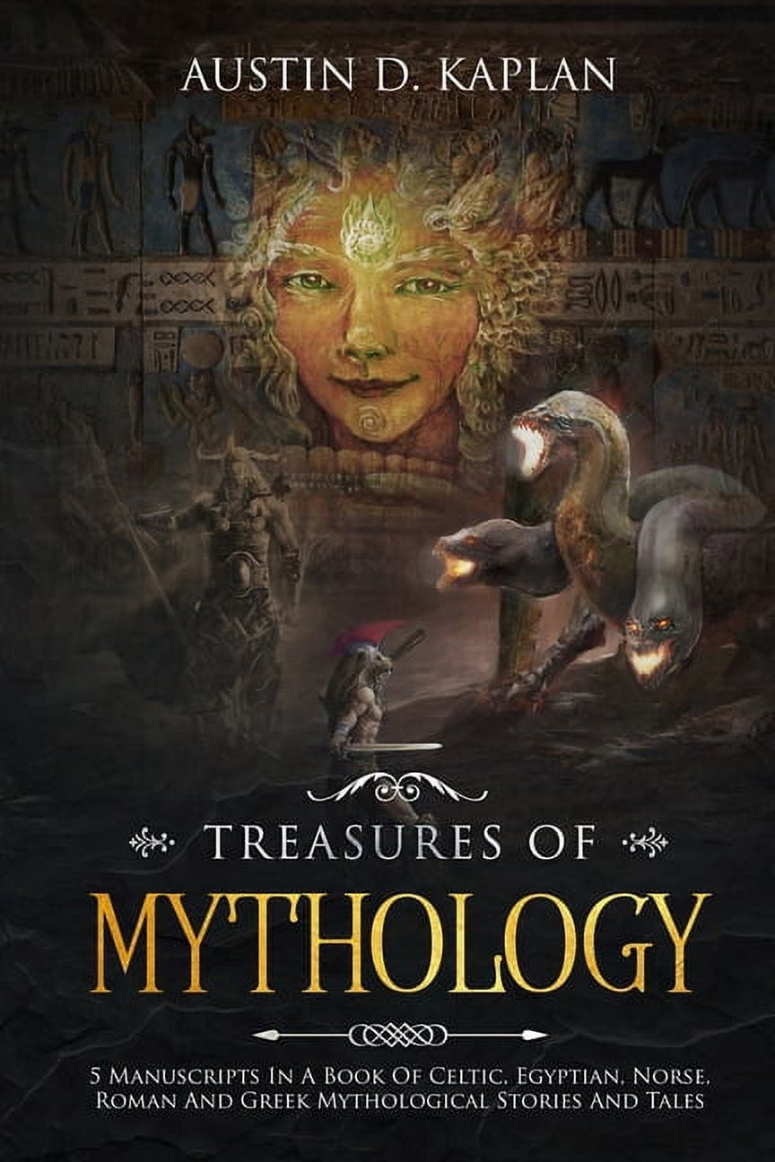 Treasures Of Mythology: 5 Manuscripts In A Book Of Celtic, Egyptian ...
