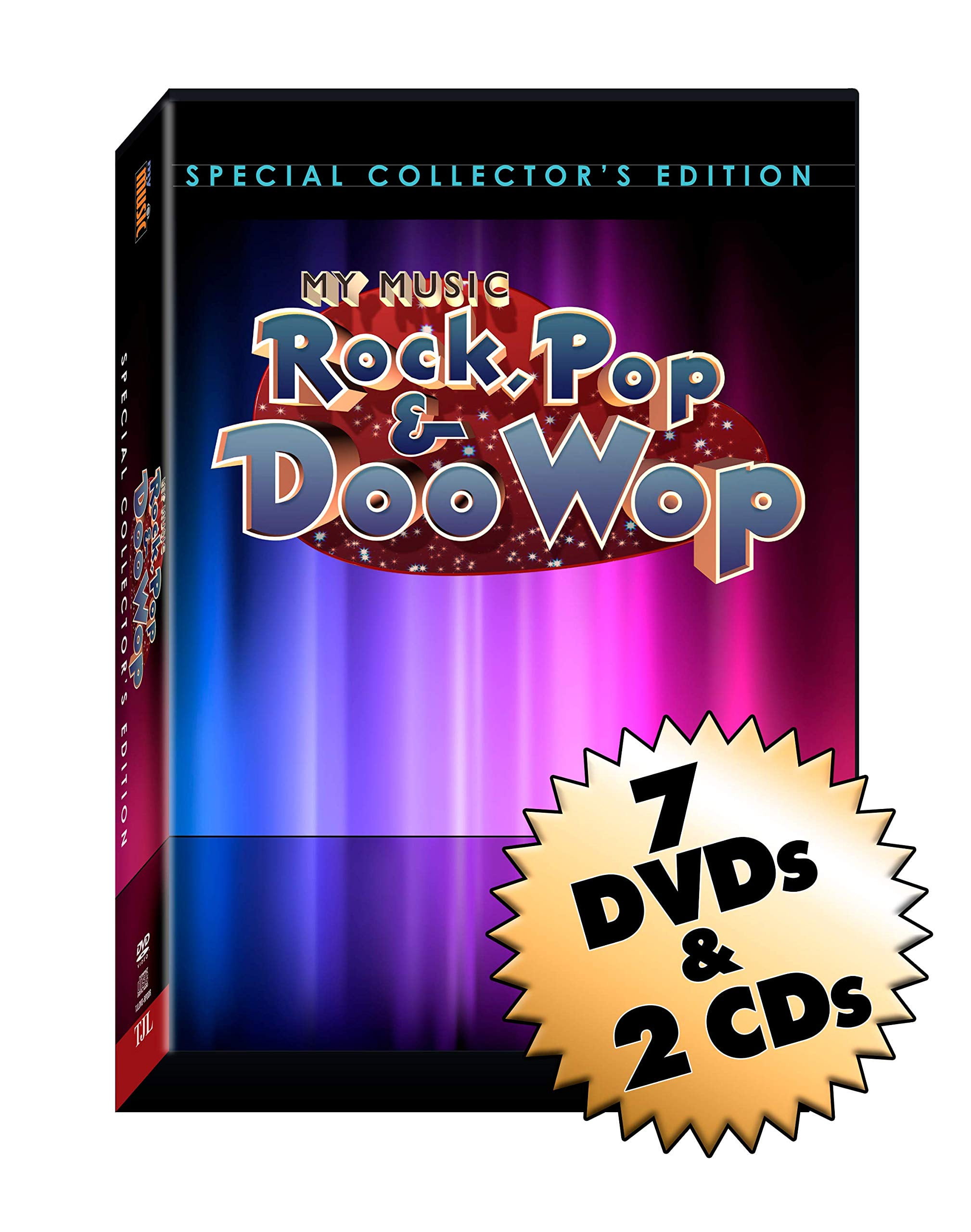 Treasury Collection ROCK, POP & DOO WOP 7-DVD & 2 CD CONCERT COLLECTION ...