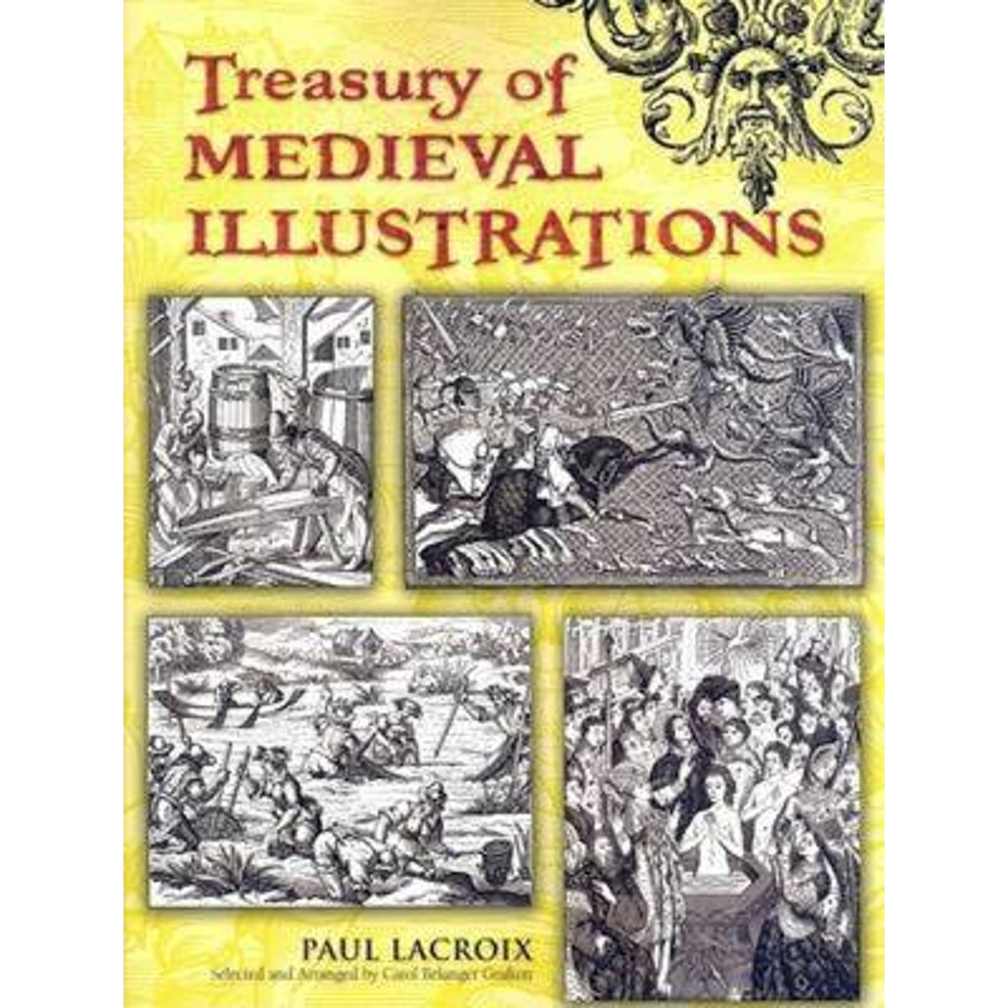 Pre-Owned Treasury of Medieval Illustrations (Paperback) 0486460126 ...
